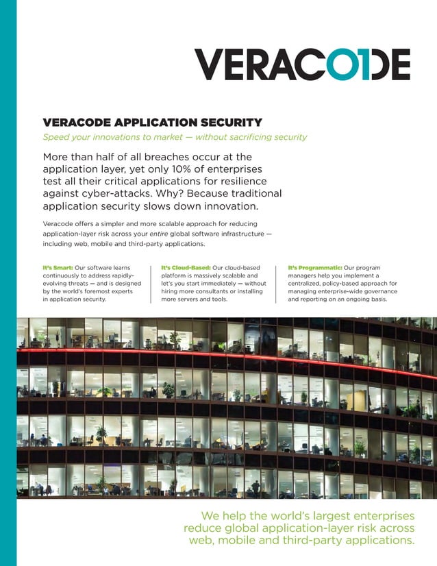 Veracode - Overview | PDF | Cloud Computing | Internet