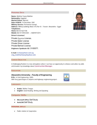 My Resume Full | PDF