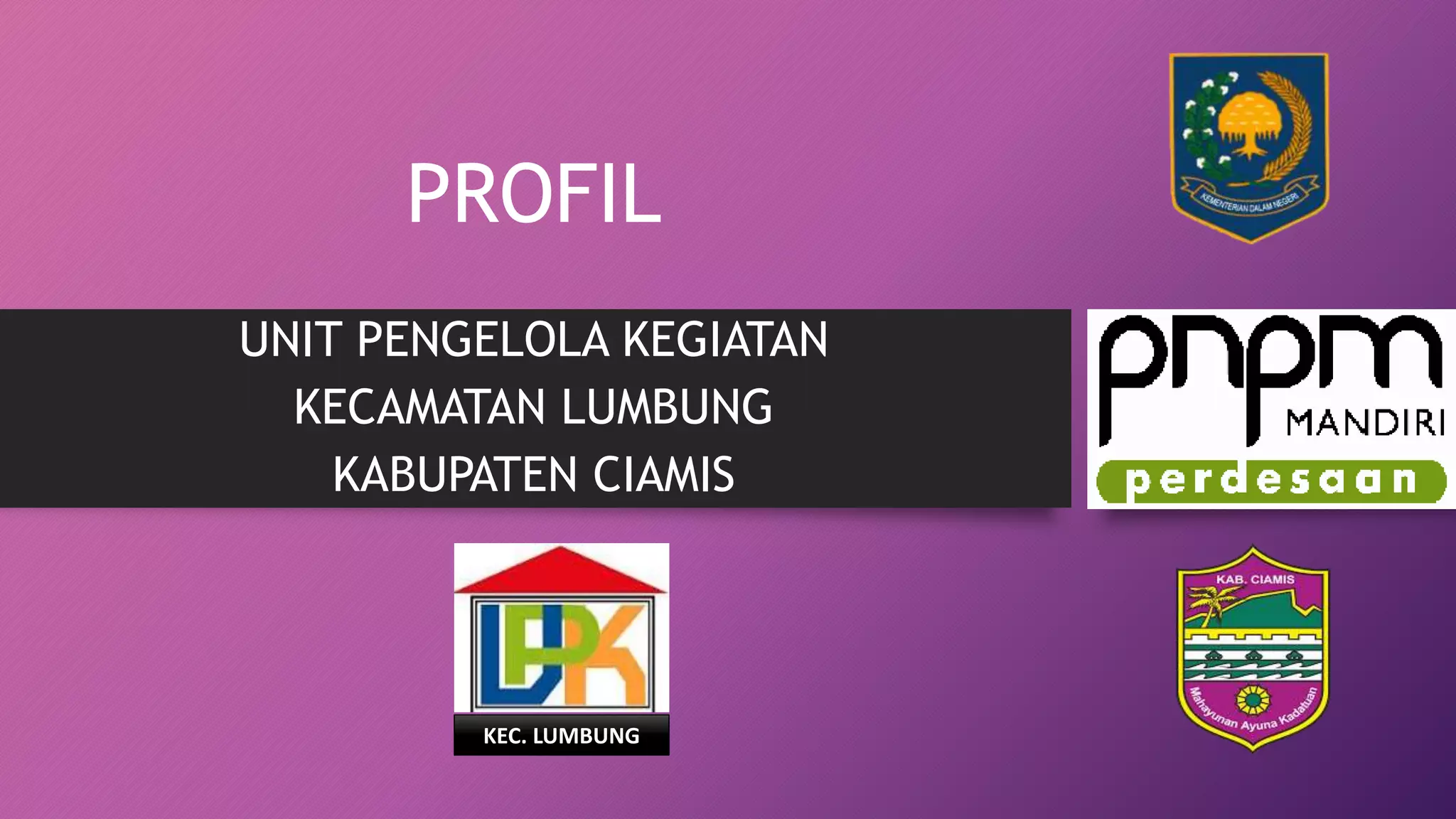 Profil upk lumbung 2014 | PPT