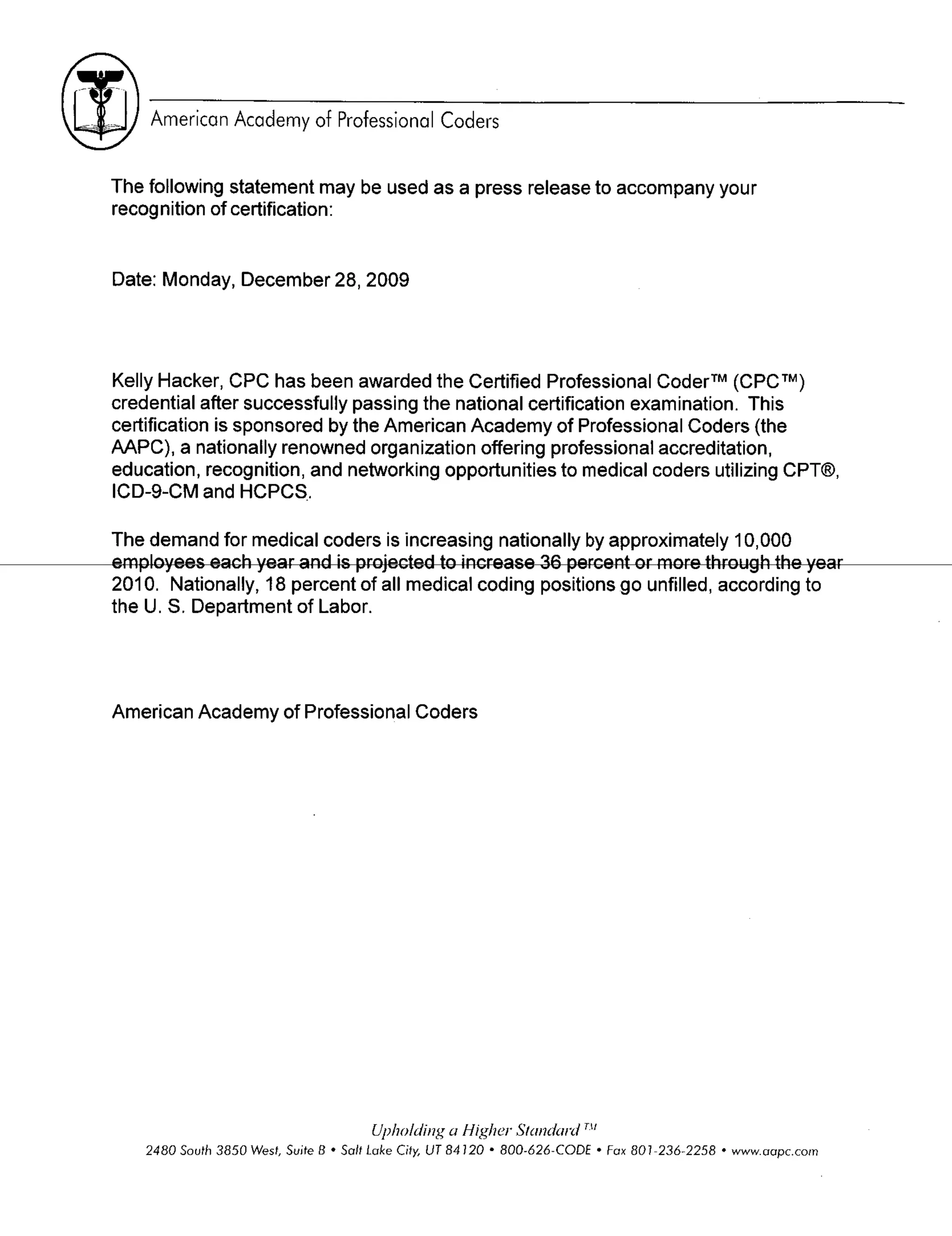 Important letters | PDF