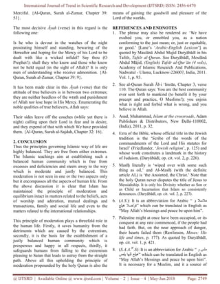 Justly Balanced Community: Concept, Principles and Aims | PDF