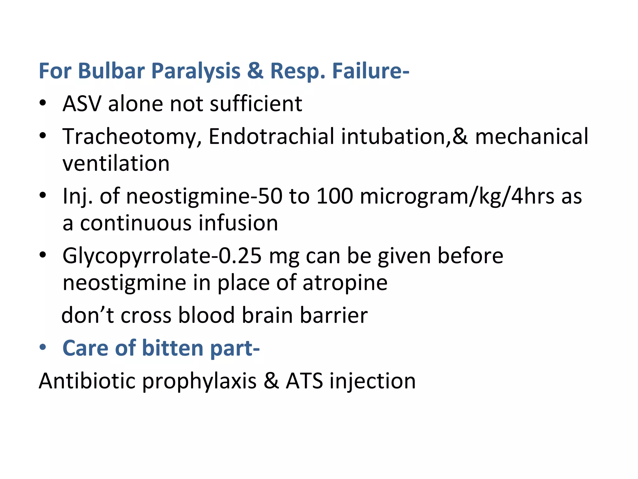 snake bite and management | PPTX