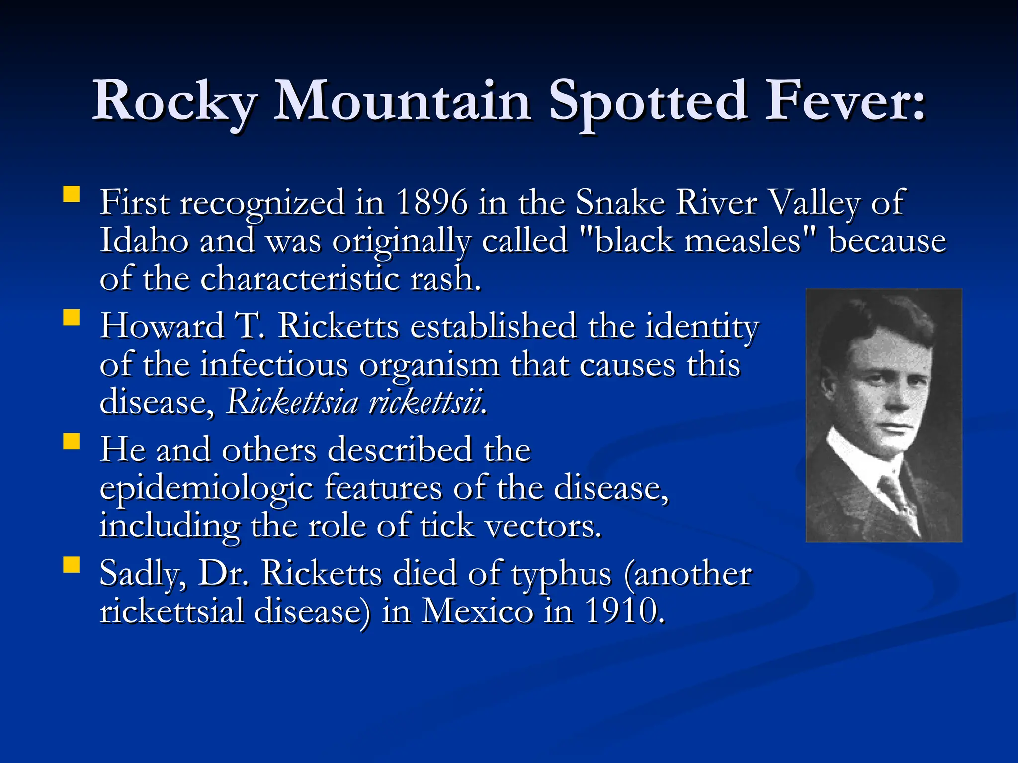 Rocky mountain fever symptoms diagnosis and management | PPT