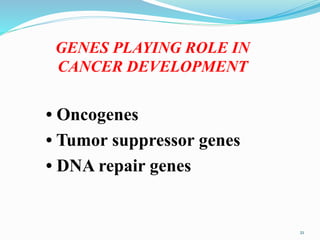 Molecular Basis of Cancer | PPTX