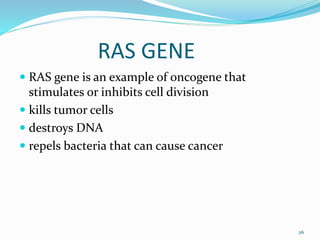 Molecular Basis of Cancer | PPTX