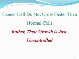 Molecular Basis of Cancer | PPTX