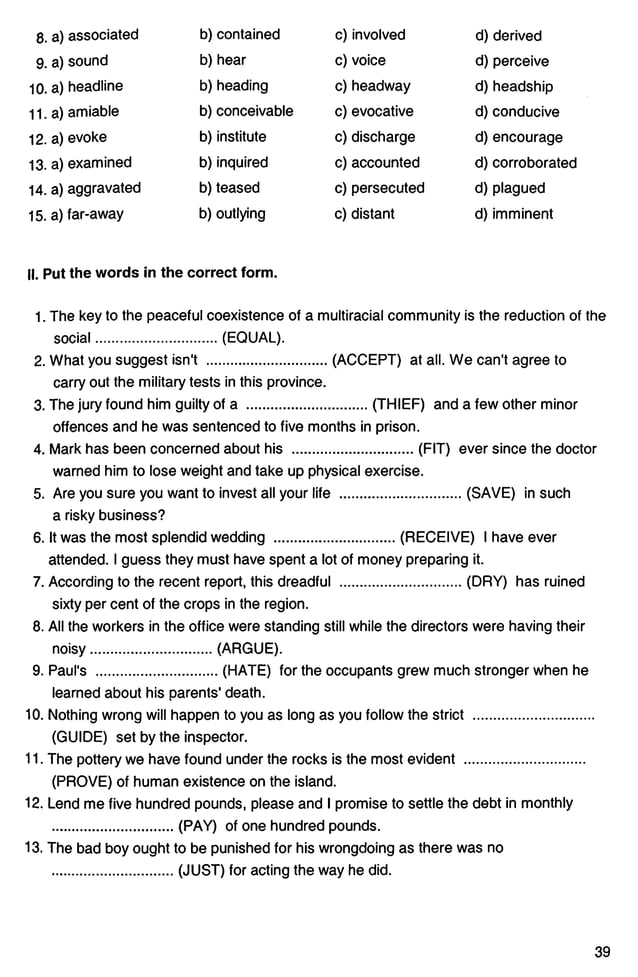 english.advanced.vocabulary.and.structure.practice | PDF