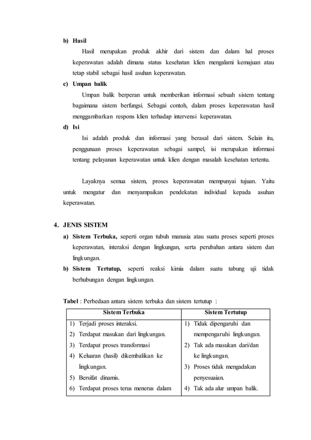 Teori Sistem Dalam Pelayanan Kesehatan