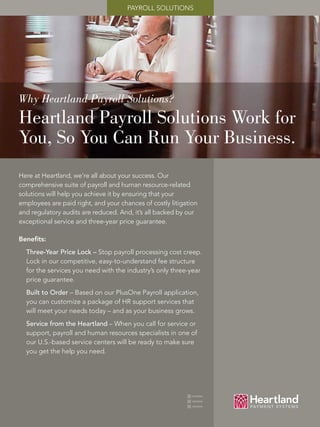 Heartland Payroll Solution - Full Presentation | PDF