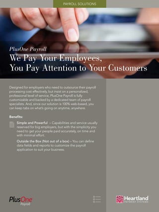 Heartland Payroll Solution - Full Presentation | PDF