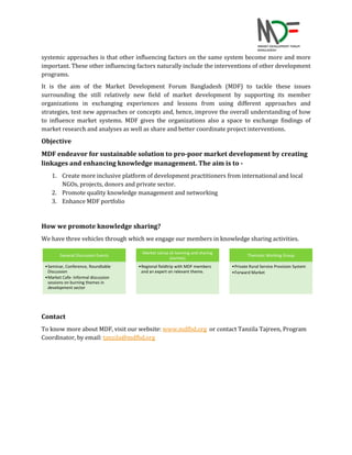MDF and Market Development | PDF