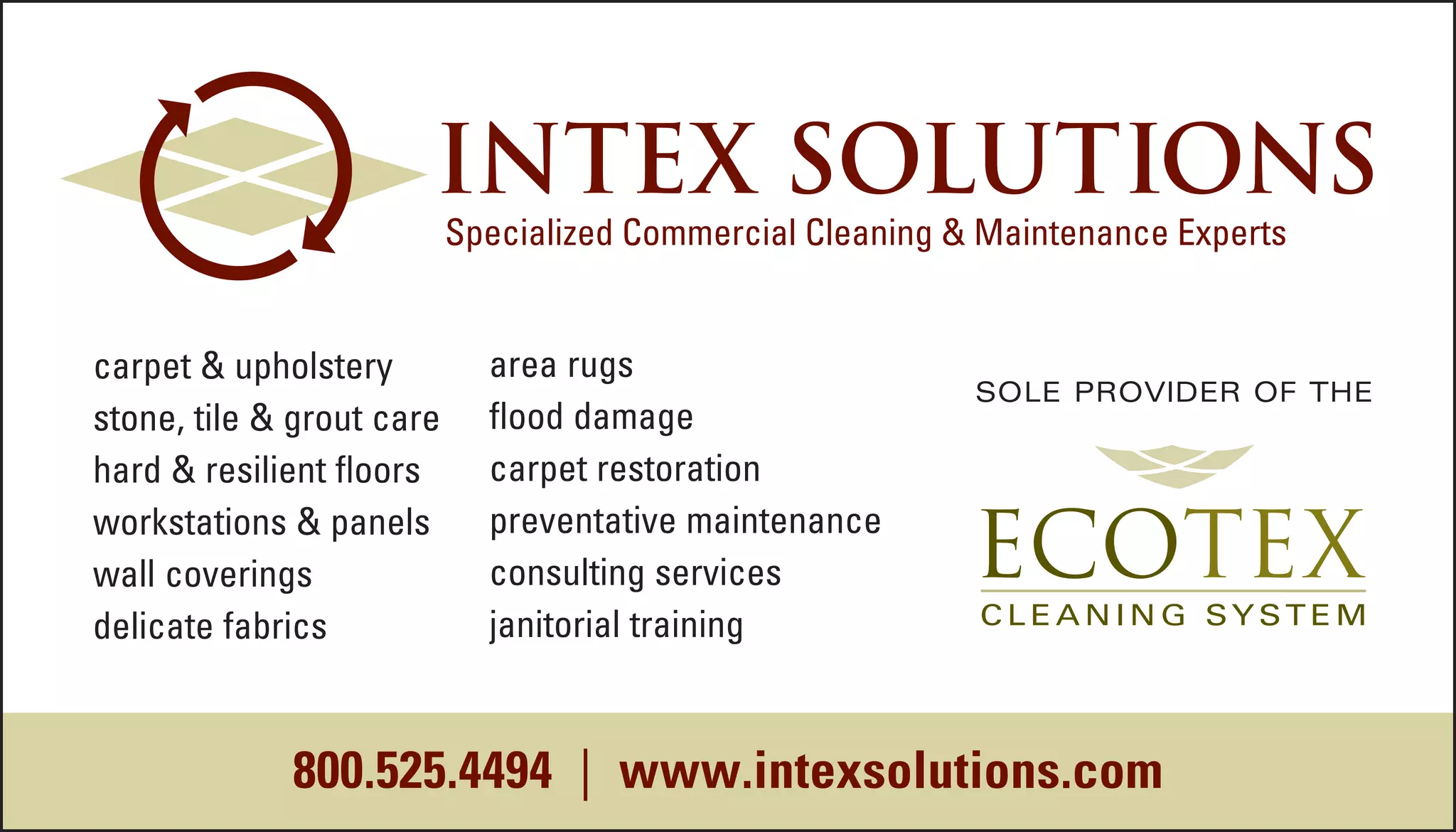 Intex Solutions - List of Services | PDF