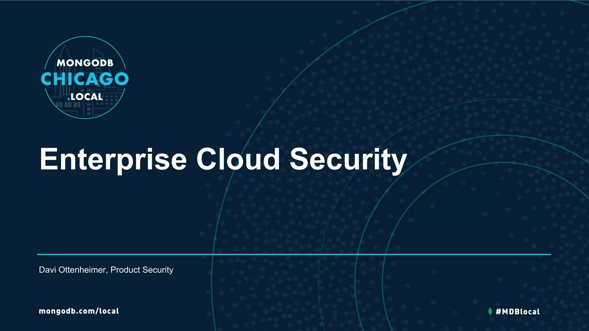 Enterprise Cloud Security | PPT