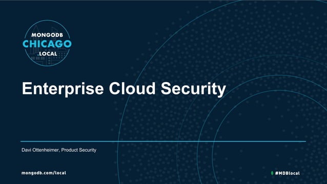 Enterprise Cloud Security | PPT