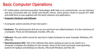 ict SKILLS for class 11 artificial inte | PPTX