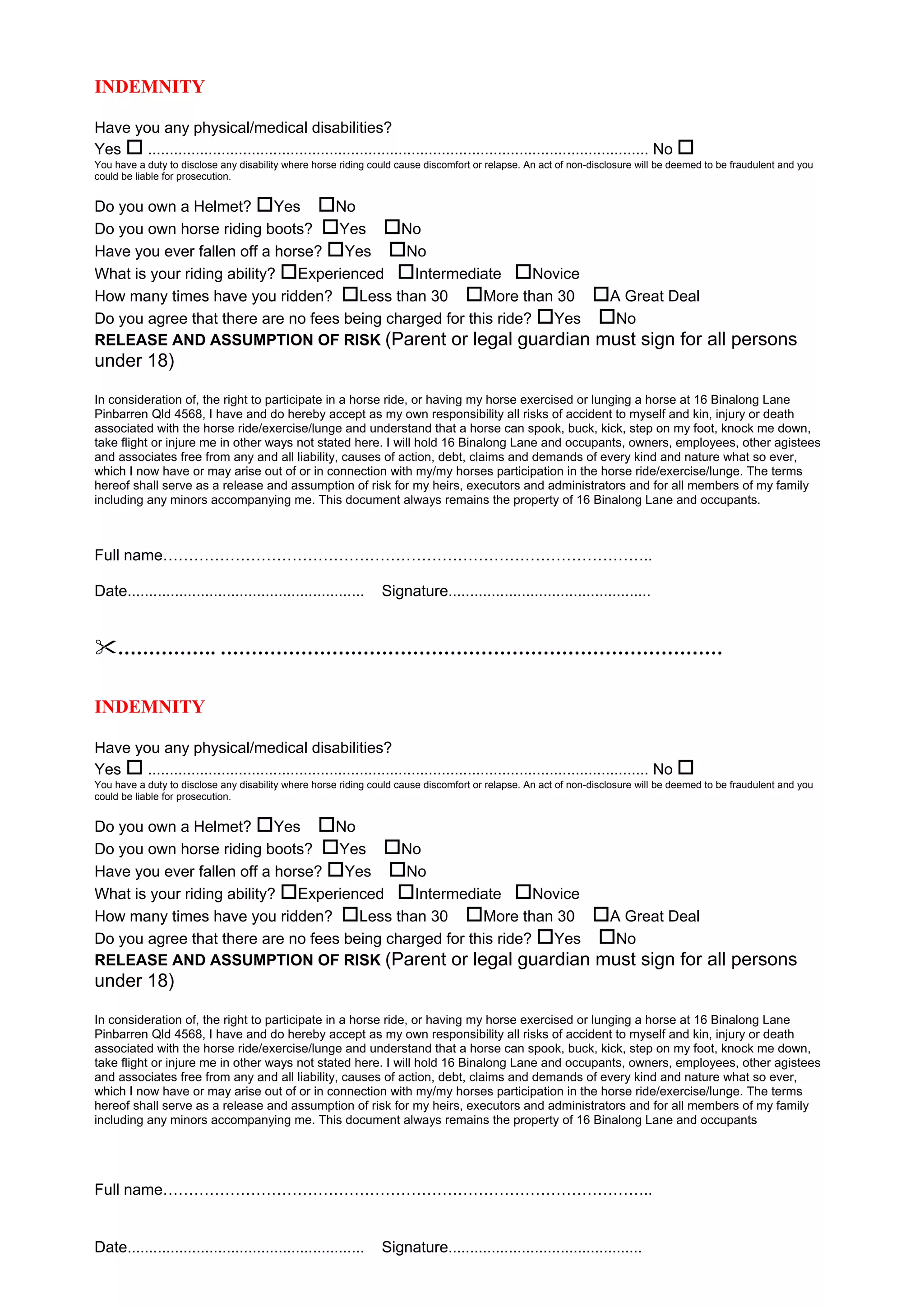 agistment contract | PDF