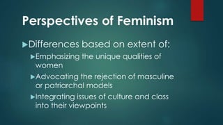 Feminist Theory | PPTX