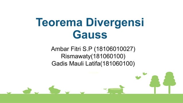 Ini adalah ppt divergensi-gauss-18-pptx.pptx
