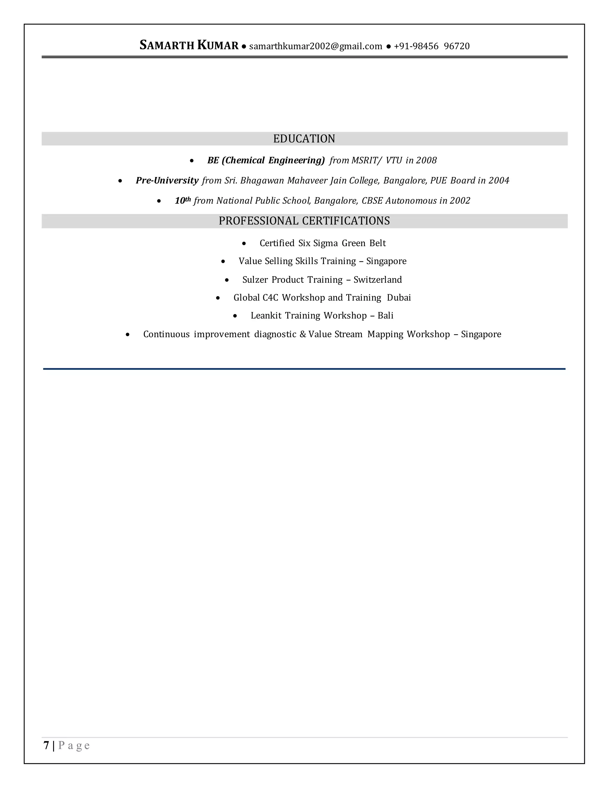 Samarth_Kumar_Resume_Jul_2016 | PDF