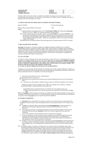 44681486 dena-bank-recruit-clerical-staff | PDF