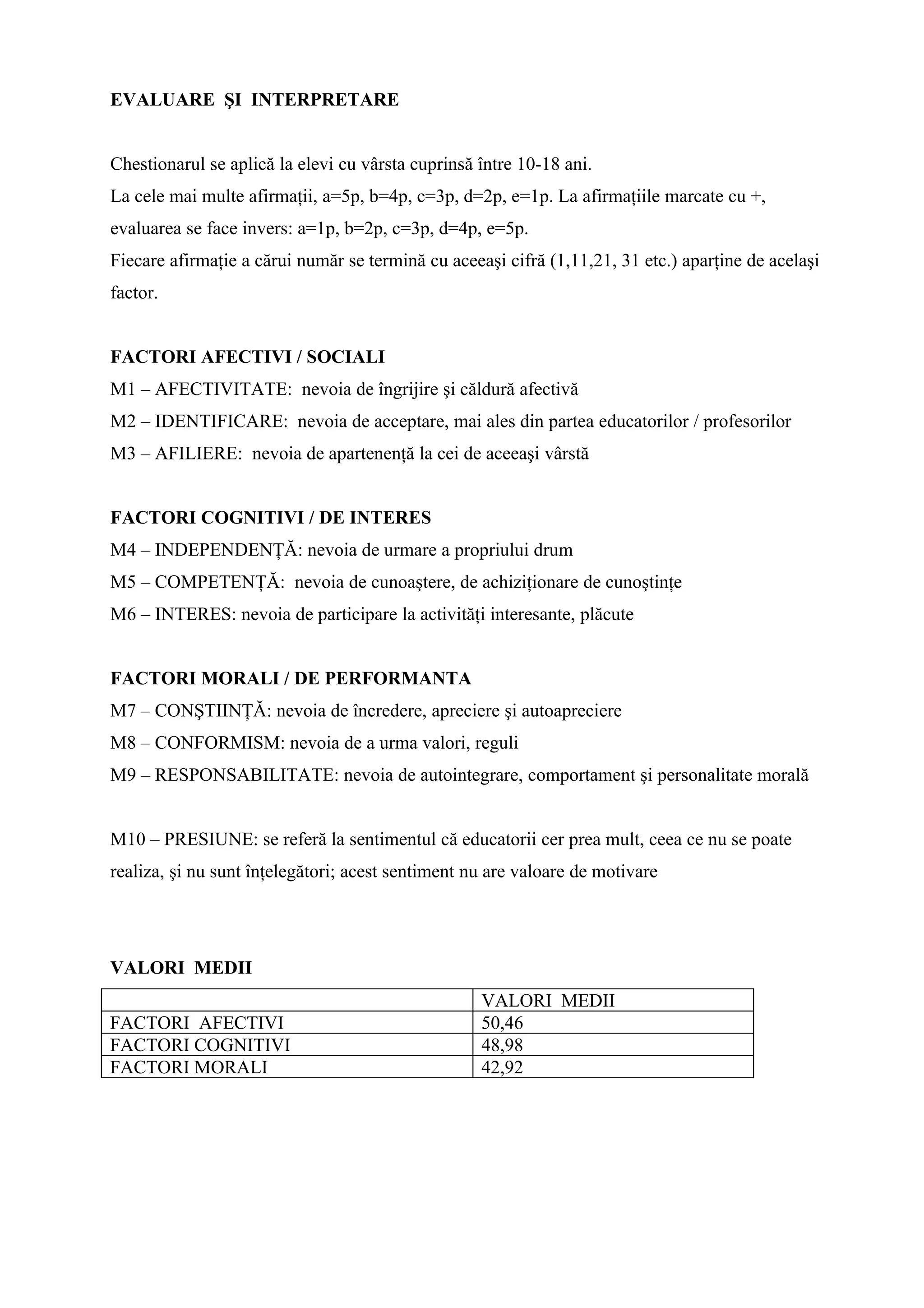 44692543 chestionar-motivatie-scolara | PDF