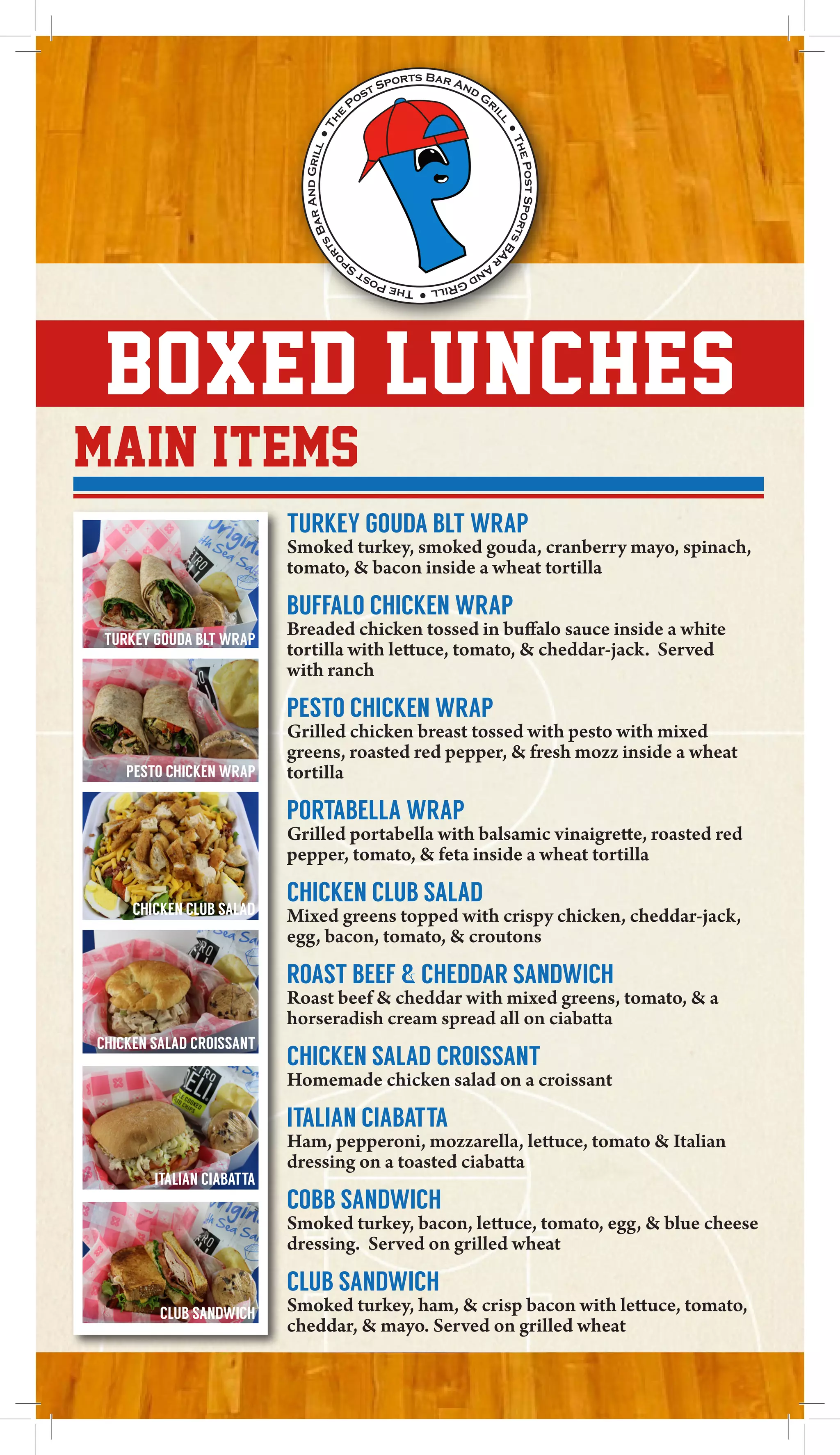Boxed Lunch Menu - 2015 | PDF
