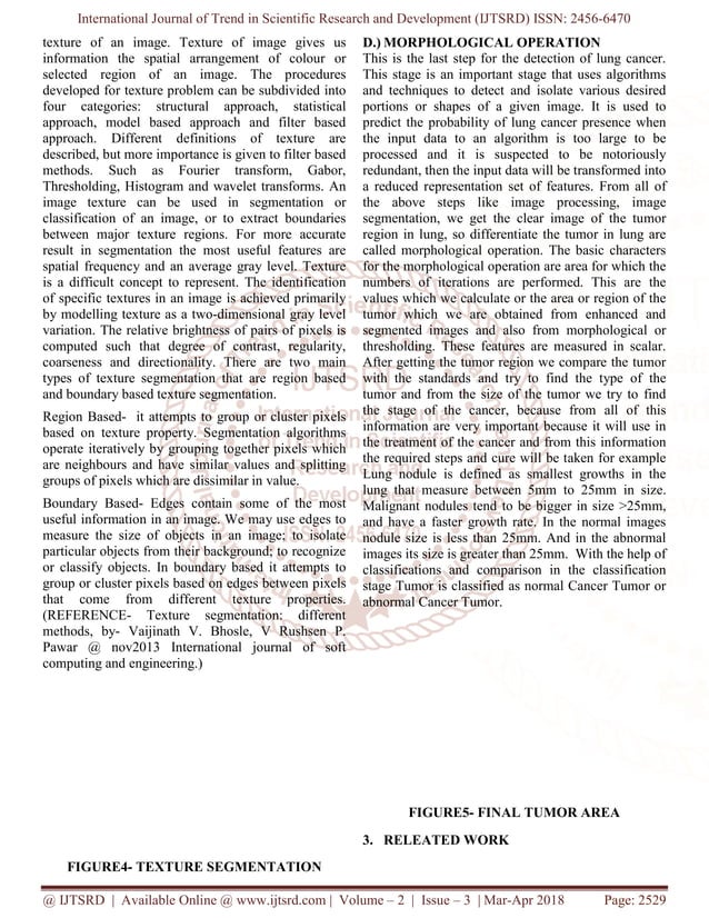 Lung Cancer Detection On Ct Images By Using Image Processing Pdf Photo Editing Software