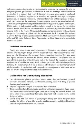 447 - The Filmmaker S Guide To Production Design | PDF