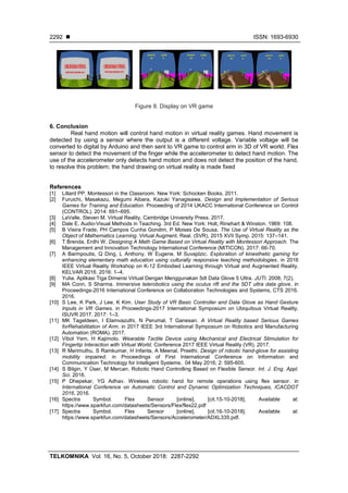 Detection Hand Motion on Virtual Reality Mathematics Game with ...