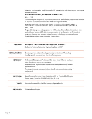 Ron Campanella Resume January 2017 | PDF