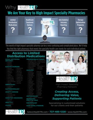 HealthTRx-Sales-Sheet-NEW | PDF