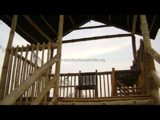 Bamboo Structure on Elevated Platform | PPTX