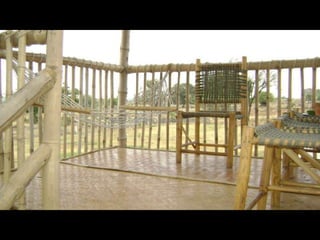 Bamboo Structure on Elevated Platform | PPTX