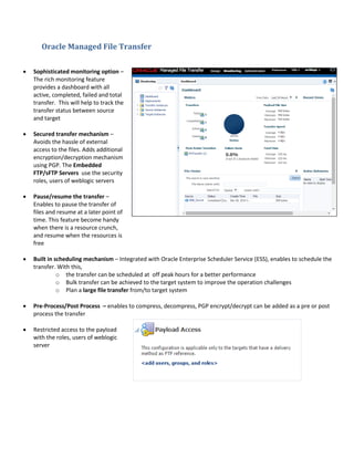 Oracle Managed File Transfer - POV | PDF
