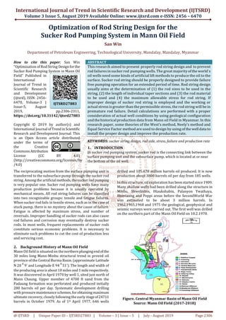 Optimization of Rod String Design for the Sucker Rod Pumping System in Mann Oil Field | PDF