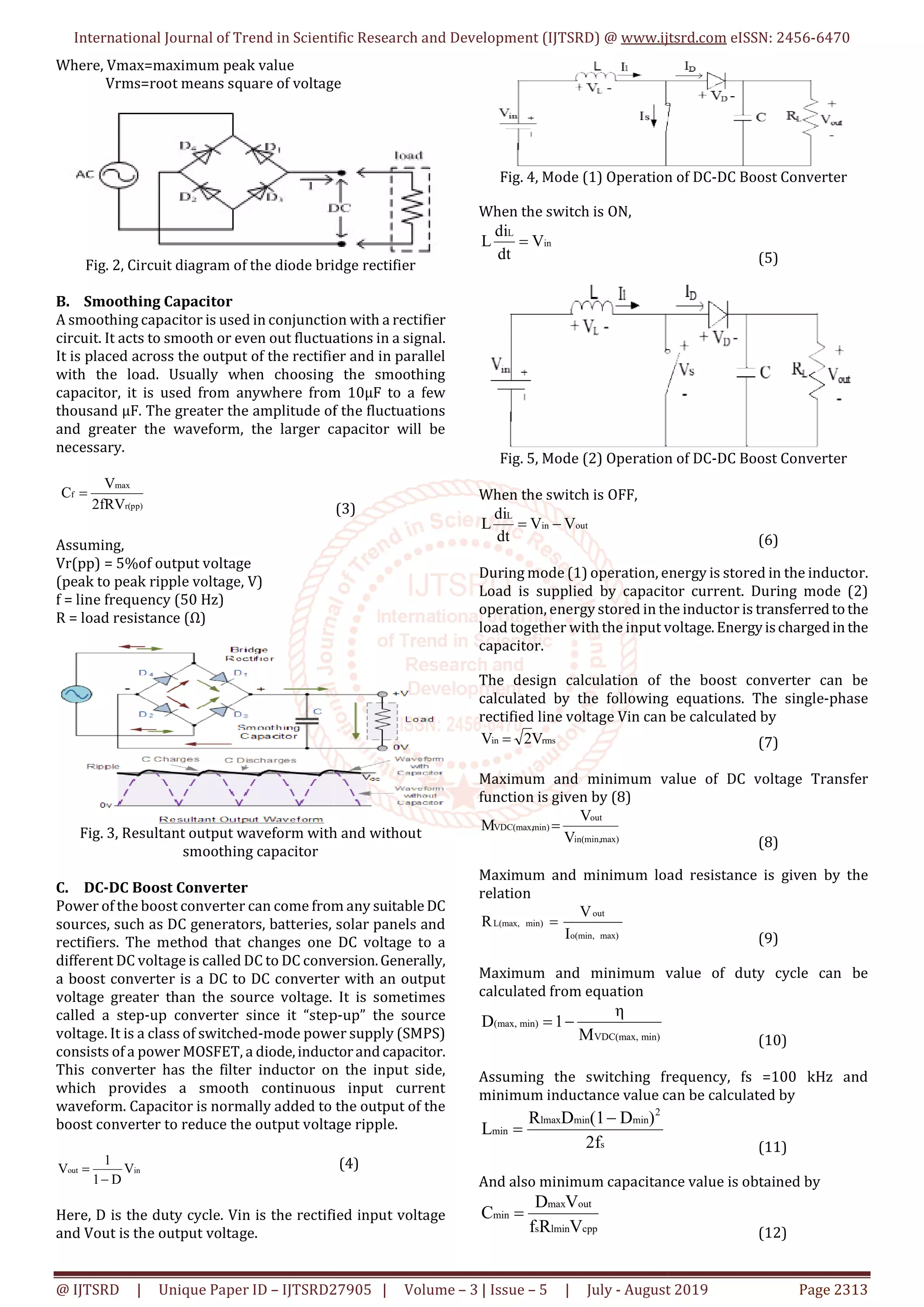 Design And Simulation Of Power Factor Correction Boost Converter Using Hysteresis Control Pdf