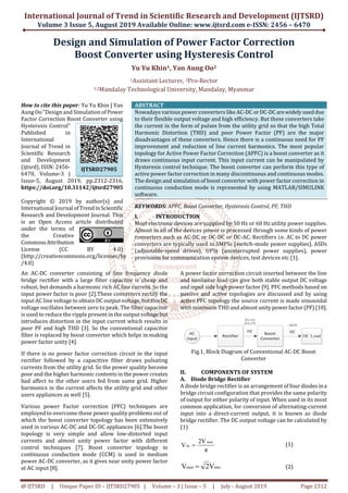 Design and Simulation of Power Factor Correction Boost Converter using ...