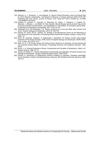 Radial Derivative and Radial Inversion for Interpreting 4D Gravity Anomaly Due to Fluids ...