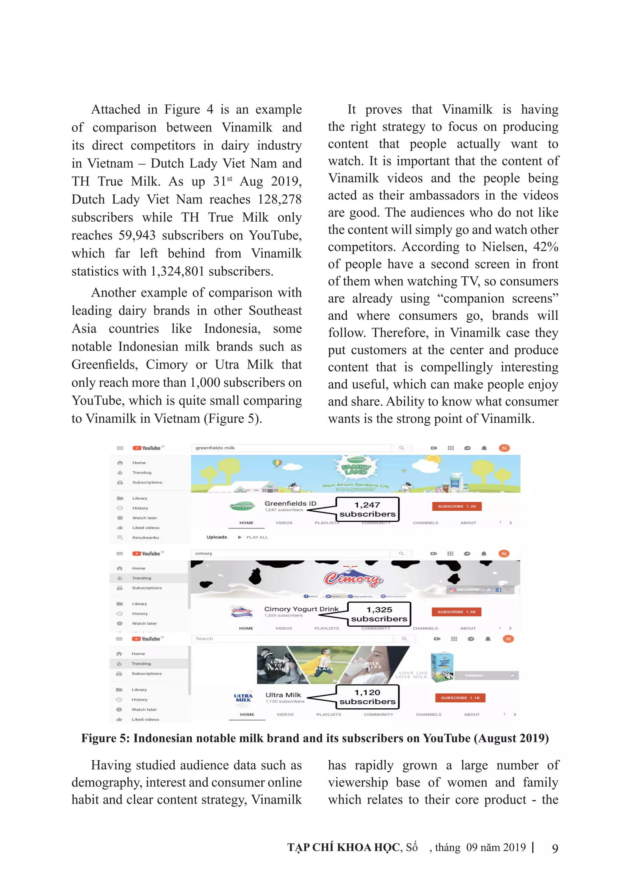 Chiến lược Digital Marketing của Vinamilk năm 2019 | PDF