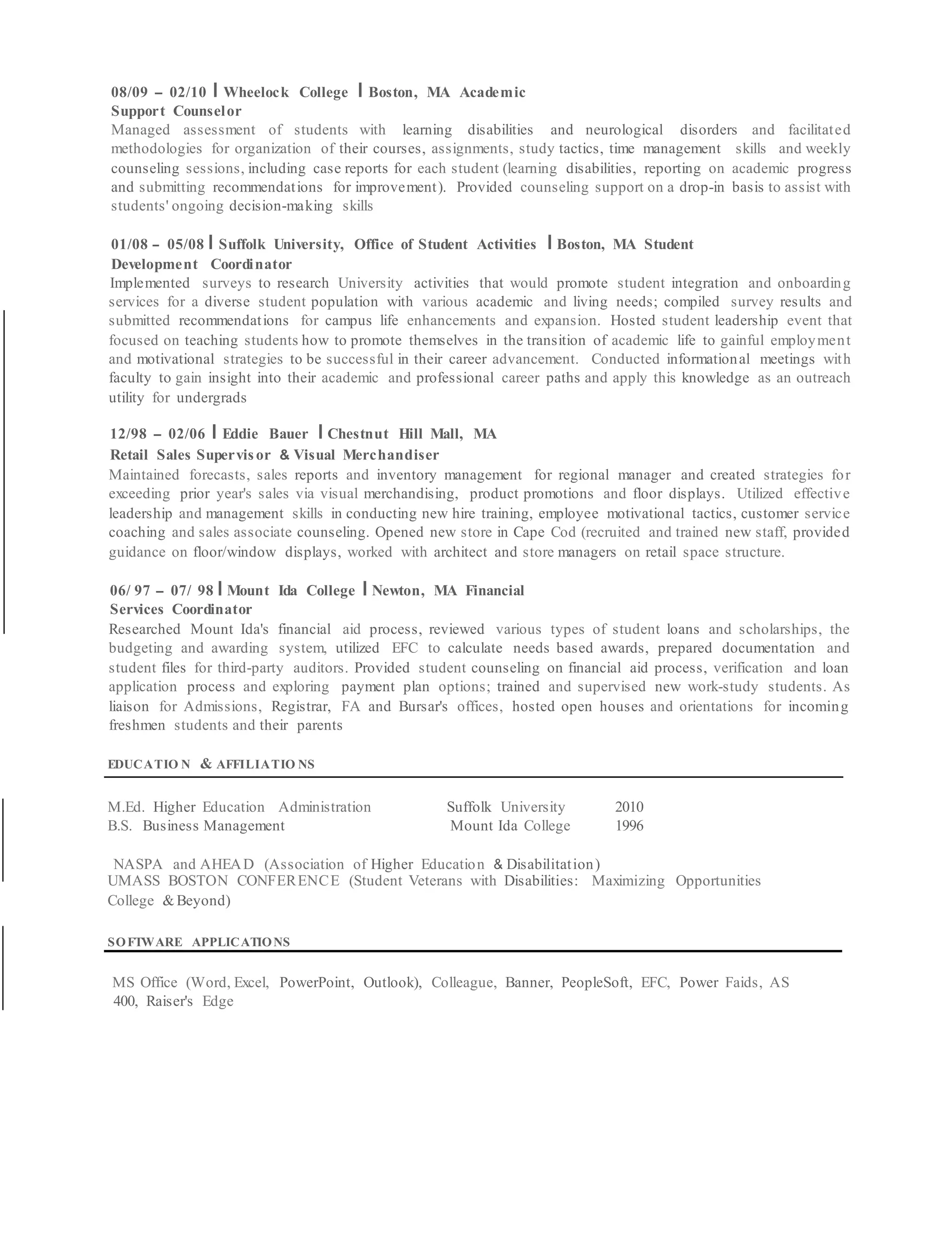 Debbie Critchett Resume 20160105 | PDF