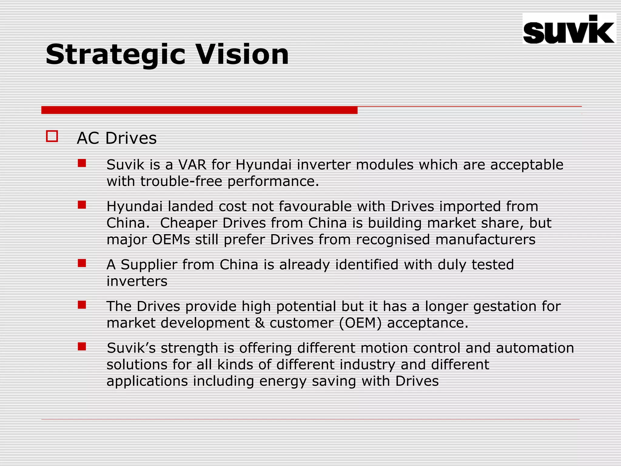 Rev-1 Modified SUVIK_Corporate Presentation | PPT