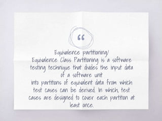 EquivalencePartition | PPTX