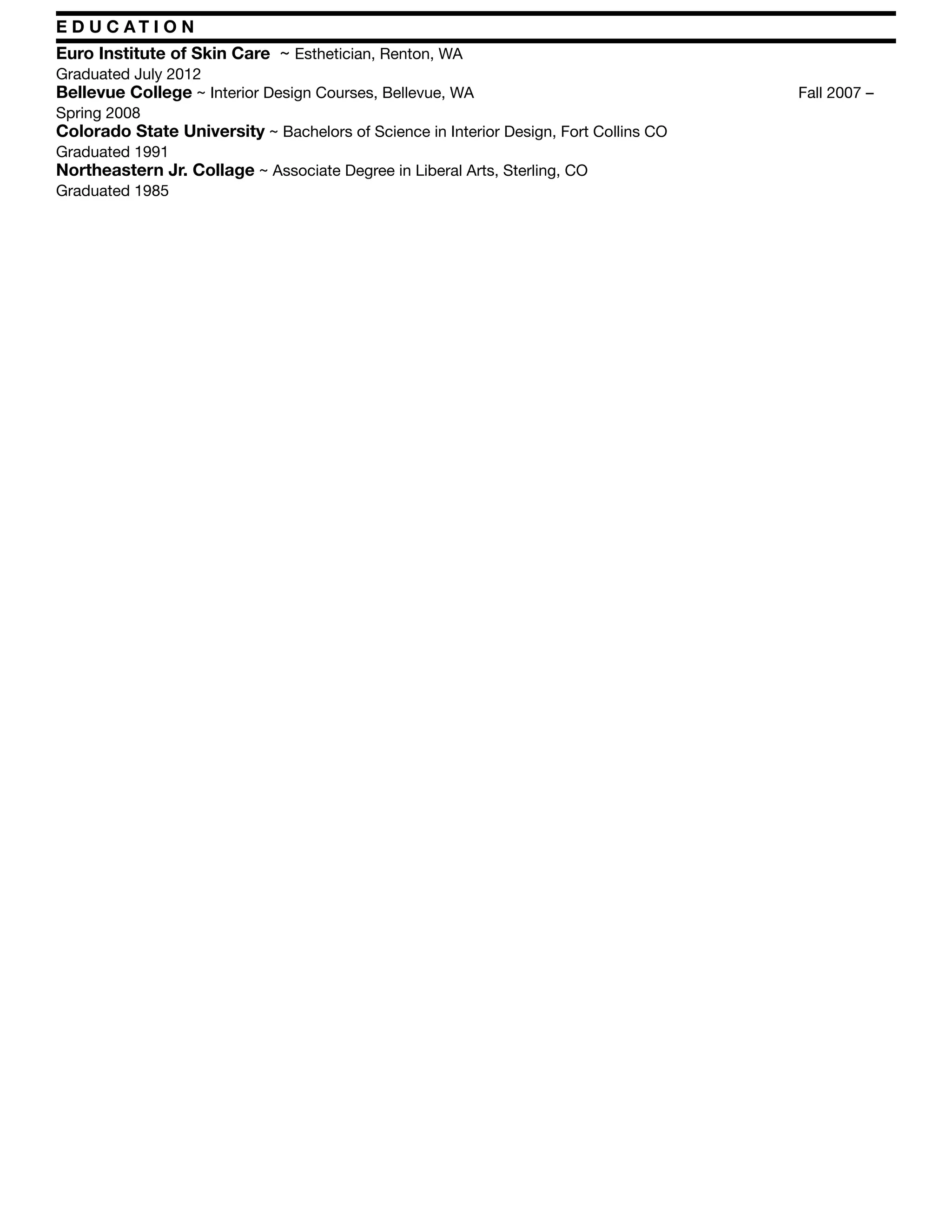 NewResumeKKStephanGeneral2016 | PDF
