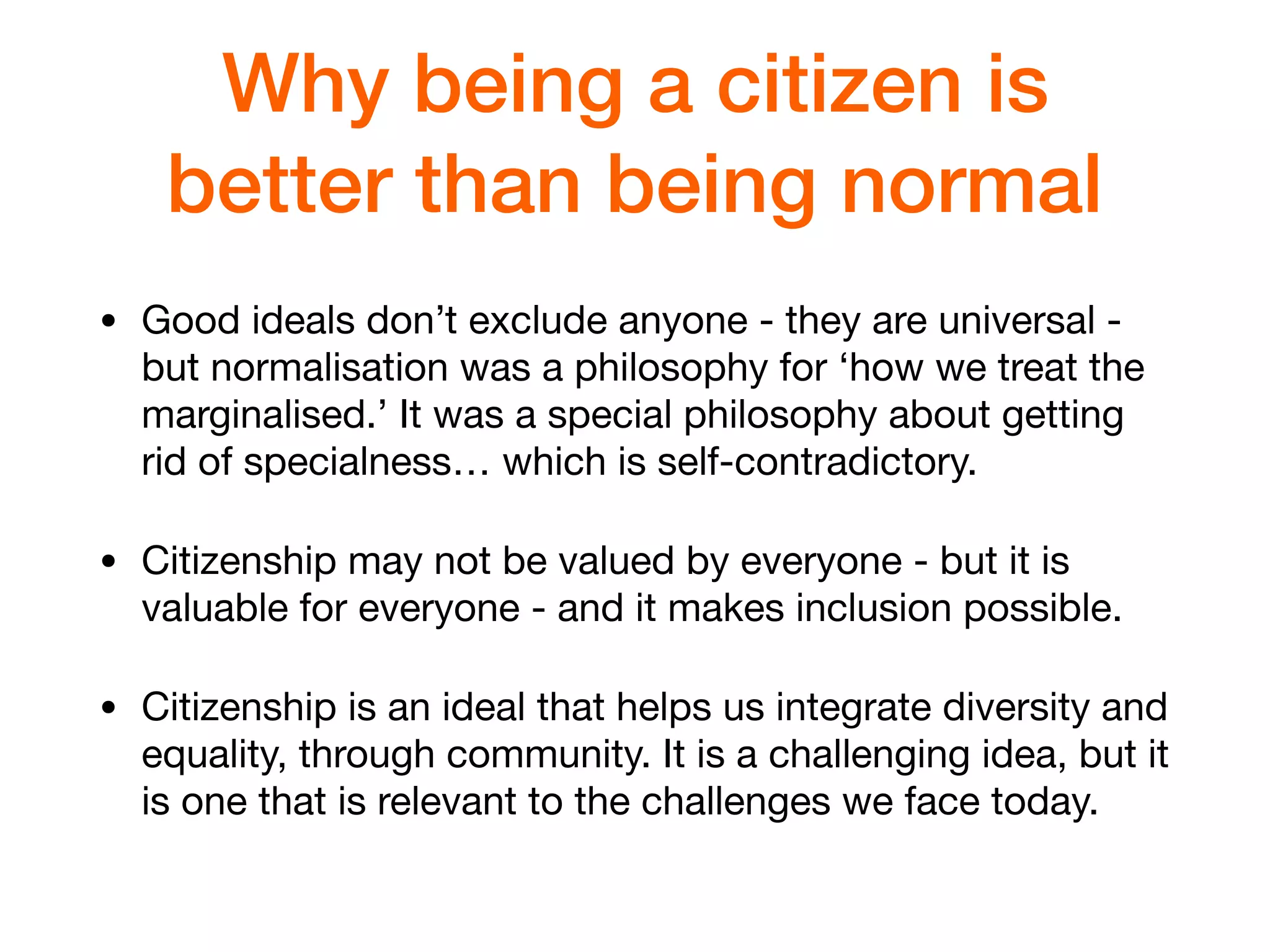 The Keys to Citizenship | PDF