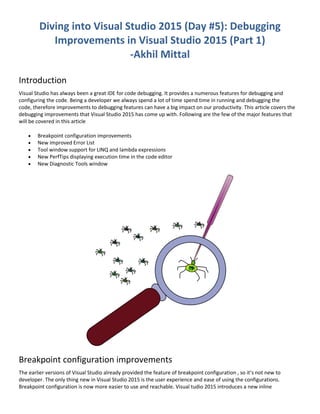 Diving into VS 2015 Day5 | PDF