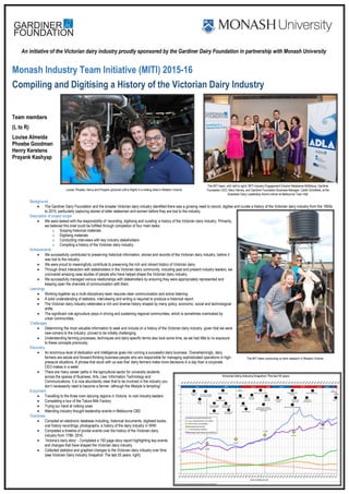 MITI poster outcomes | PDF