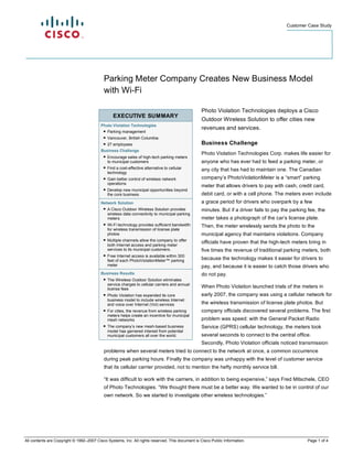 PVT Cisco Case Study | PDF