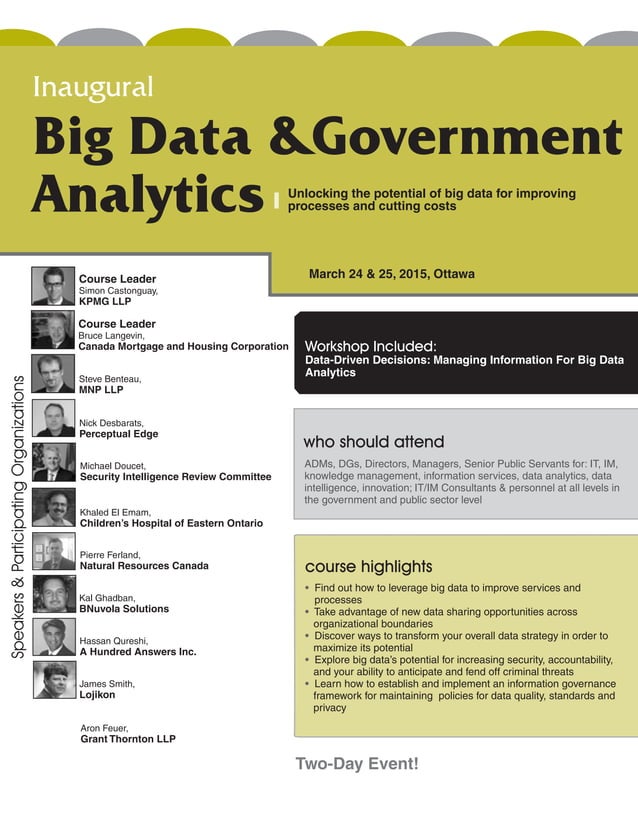 Big Data and Goverment Analytics | PDF | Information Services Industry ...