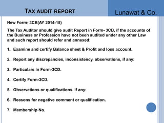 Tax Audit | PPTX