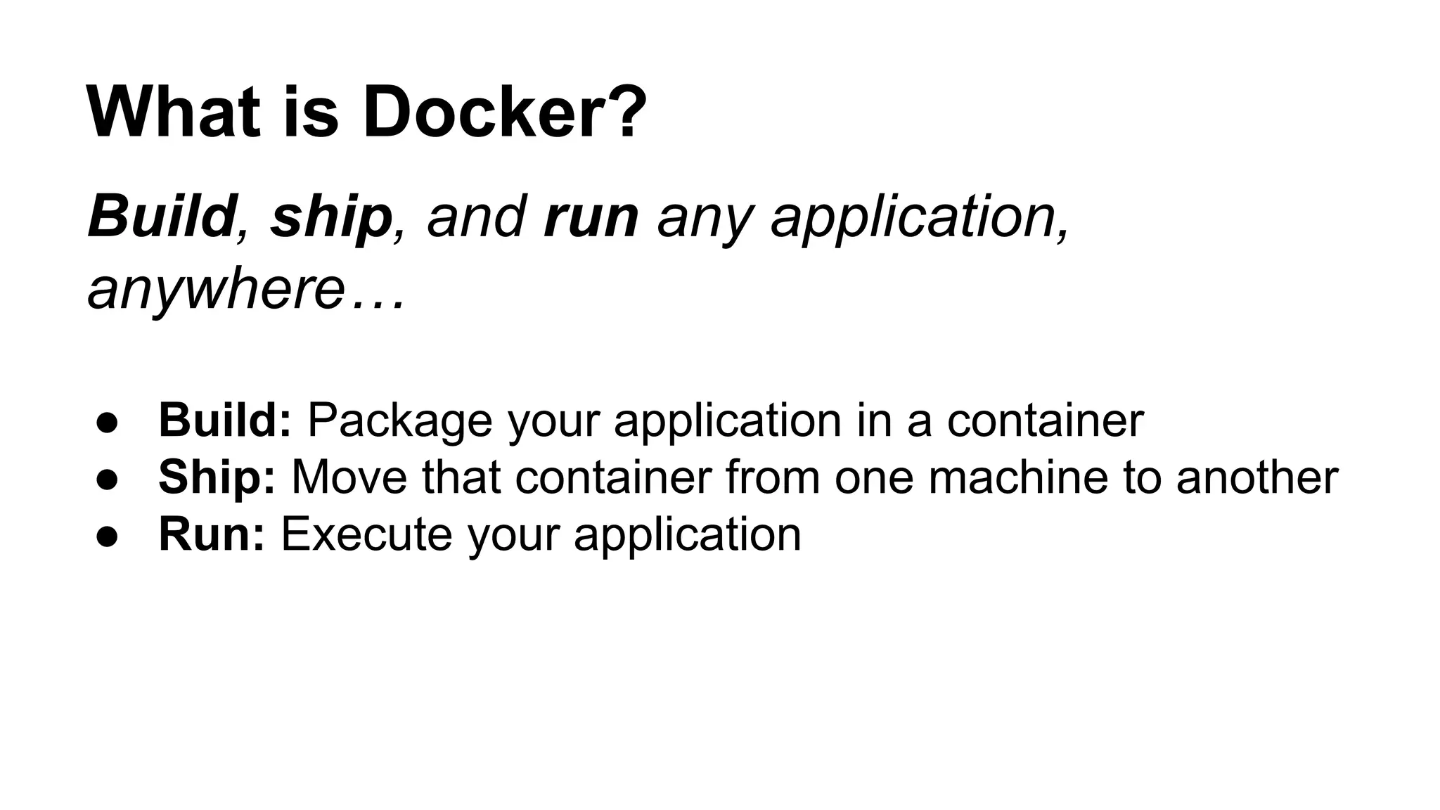 Docker + Microservices in Production | PPT